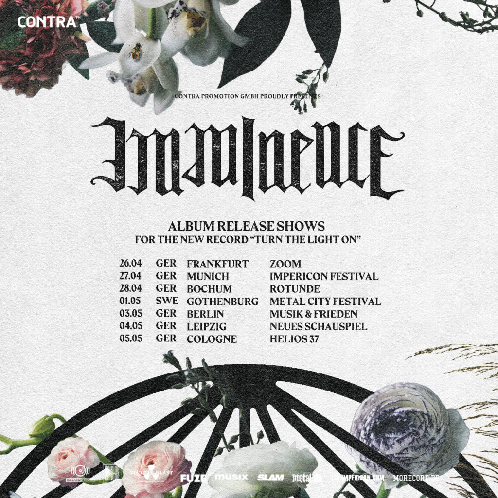Imminence verschieben ihr neues Album "Turn The Light On" nach hinten
