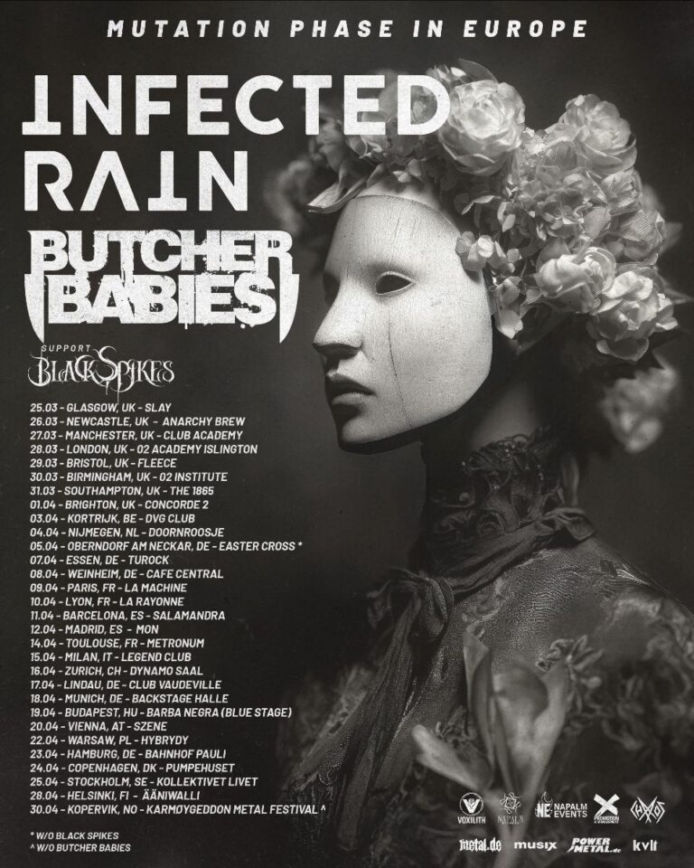 Infected Rain x Butcher Babies – "Mutation Phase"-Tour – Tickets sichern