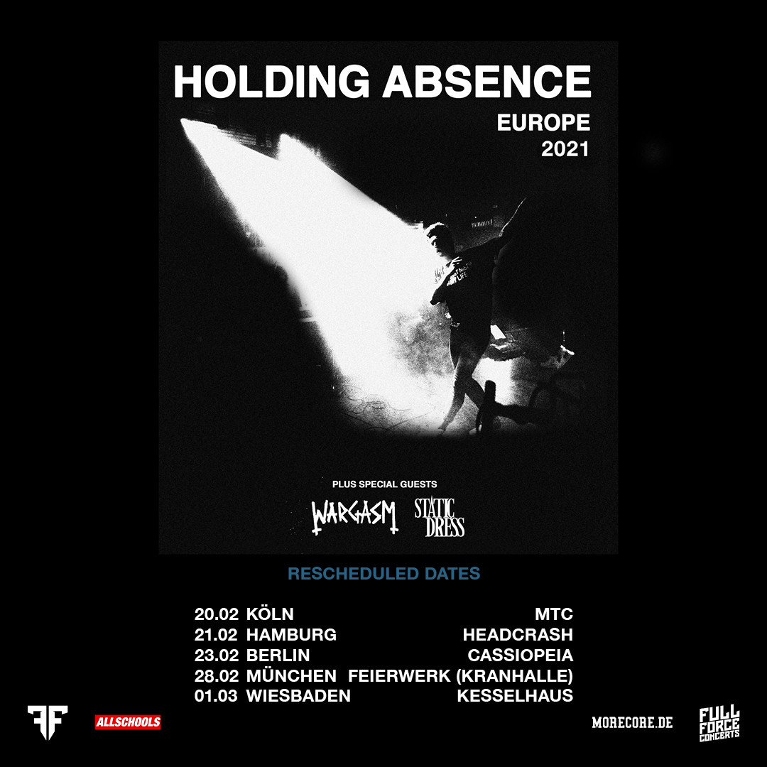 Holding Absence verkünden eine neue Headliner-Tour für 2021