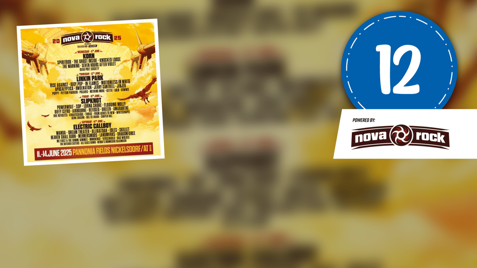 Nova Rock Festival 2025 - Jetzt Tickets bei MoreCore.de sichern