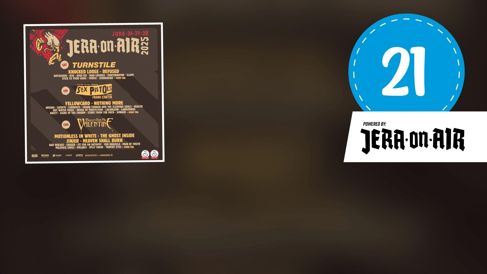 Tag 21: Gewinnt 1x2 Tickets für das Jera On Air 2025!