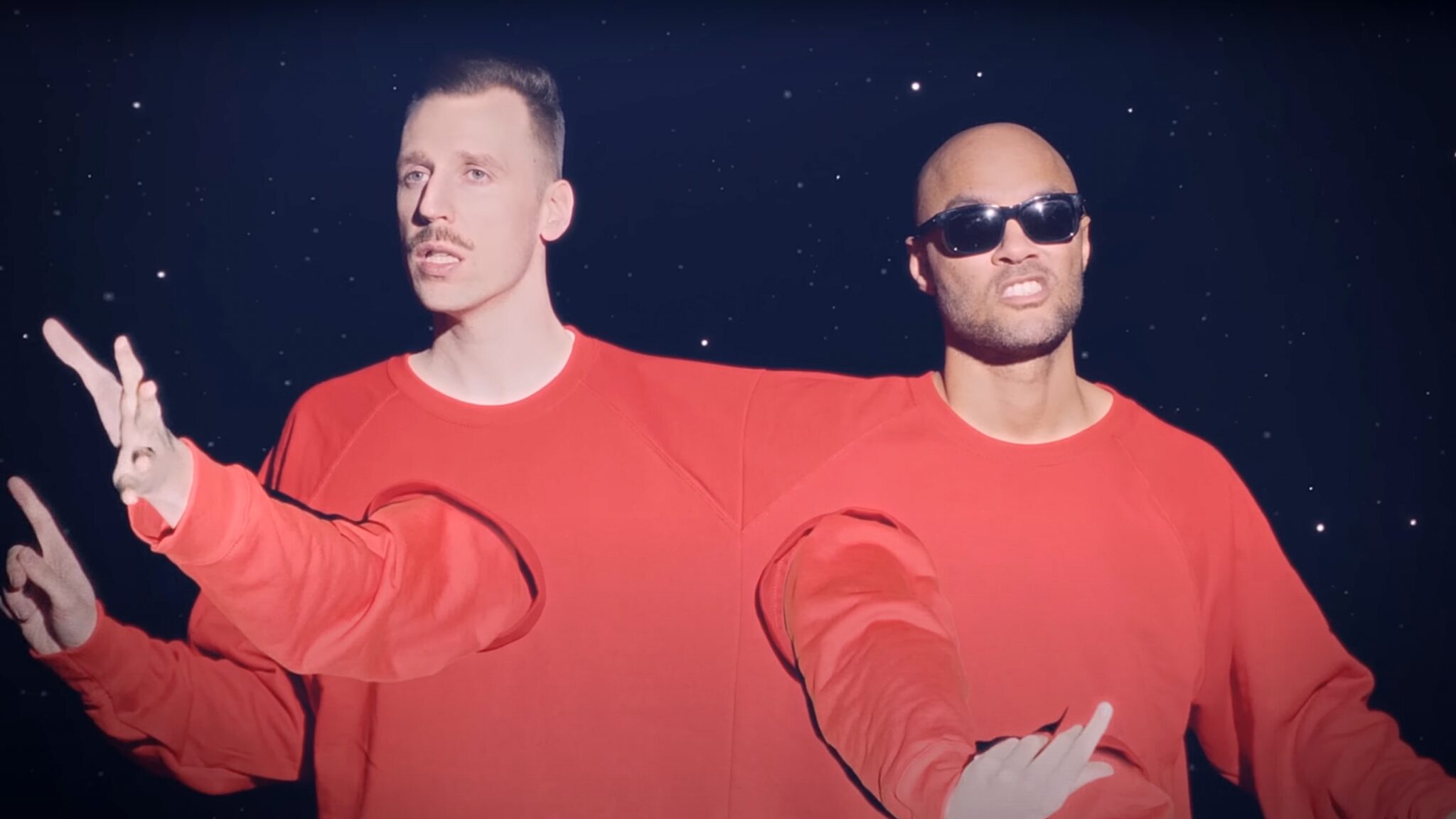 Alligatoah und Tarek K.I.Z. mimen die "Partner In Crime"