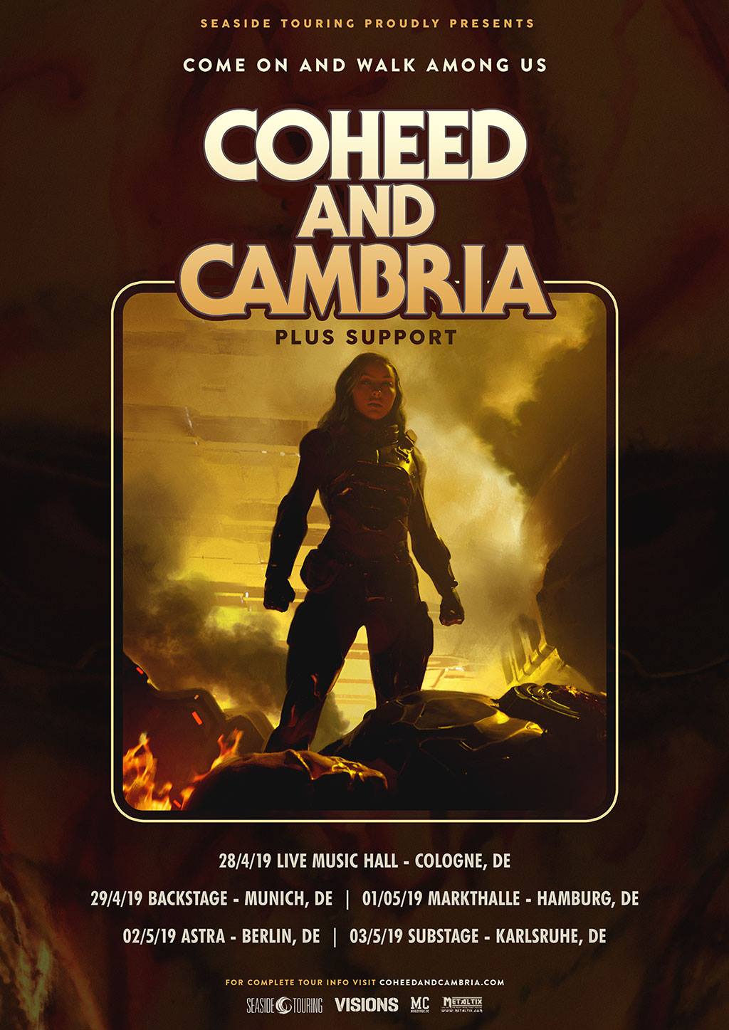 Coheed And Cambria verkünden eine neue Headliner-Tour für 2019