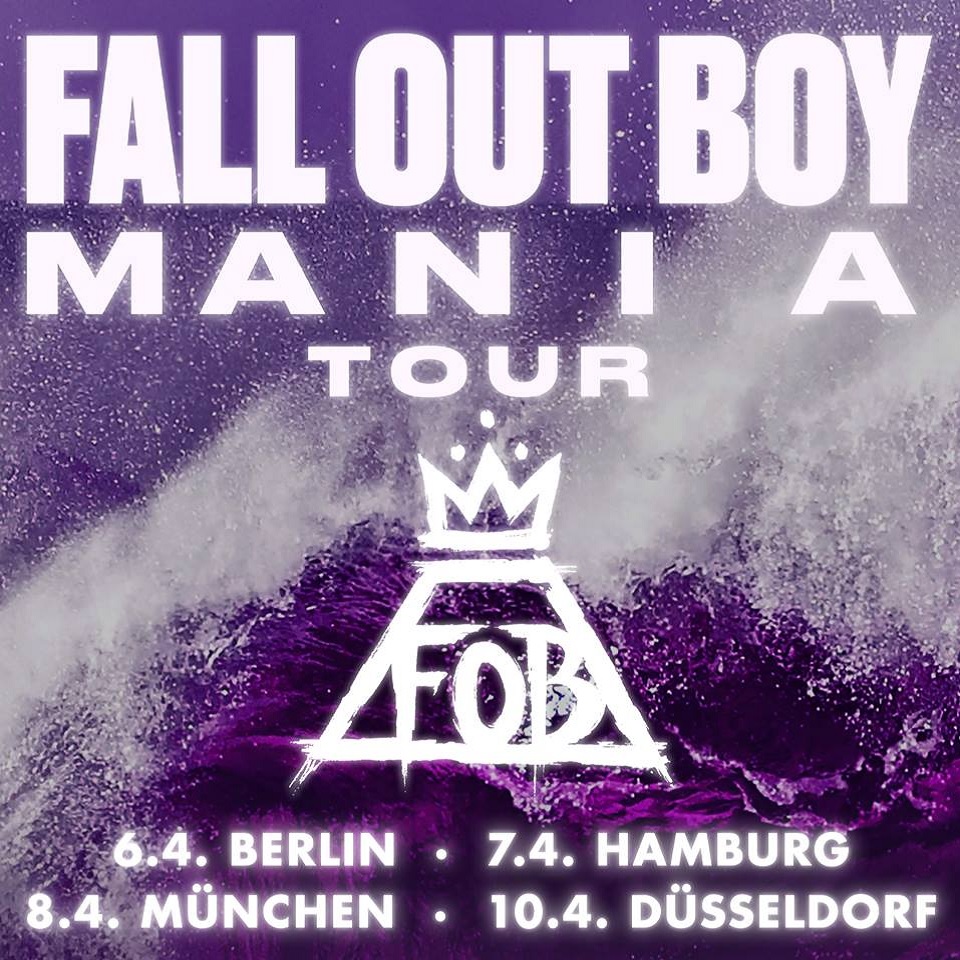 Fall Out Boy kommen 2018 für vier Shows nach Deutschland