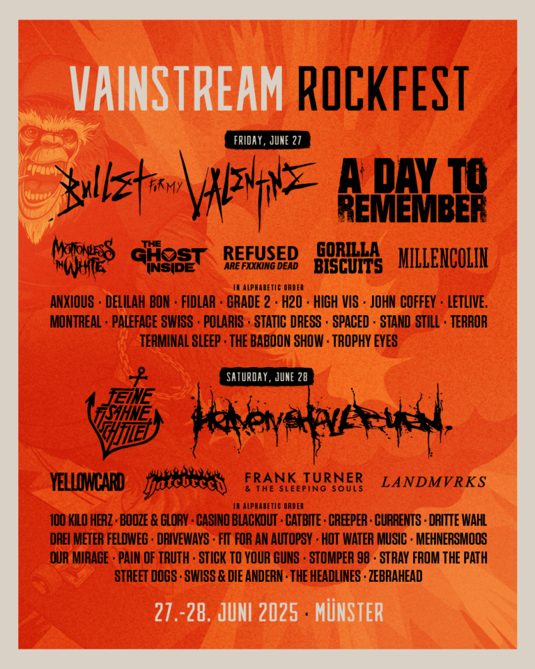 Vainstream Rockfest 2025 - Tickets auf MoreCore.de
