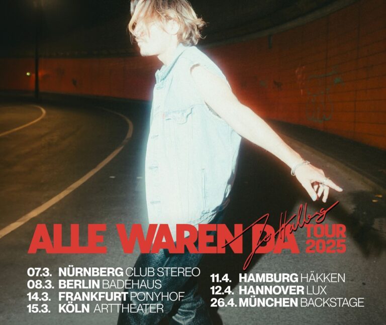 Jo Halbig - Alle Waren Da Tour 2025 - Tickets auf MoreCore.de