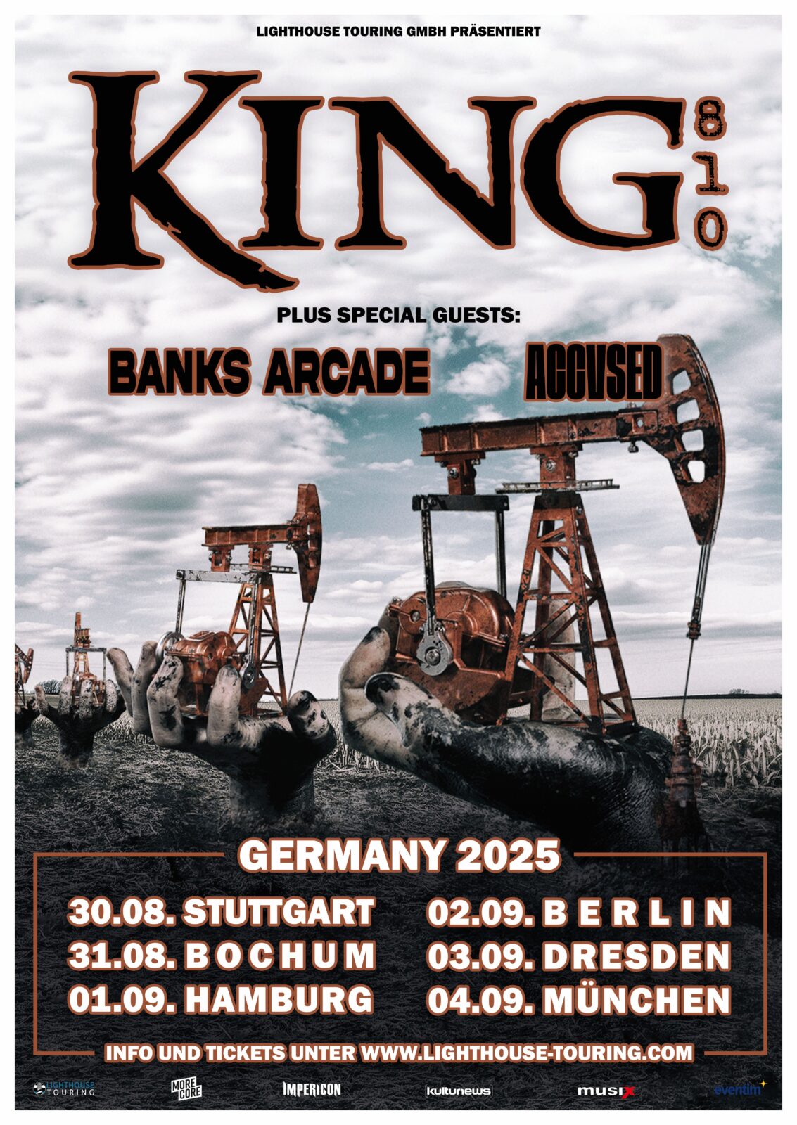 King 810 - Welcome to the Rustbelt Tour 2025 - Tickets sichern