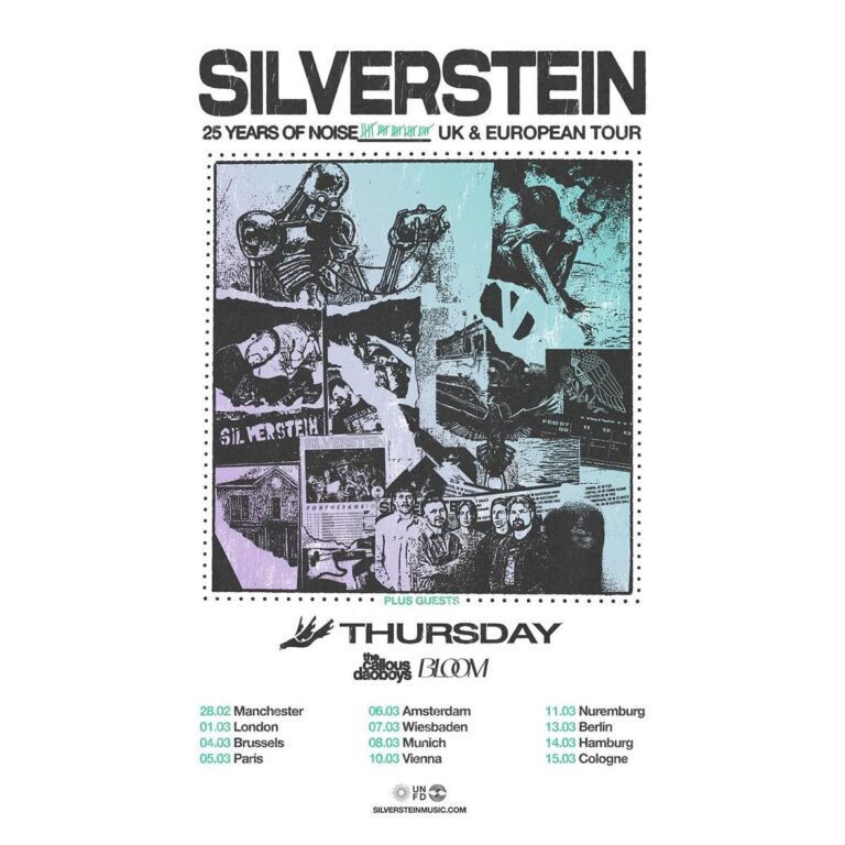 Silverstein - 25 Years of Noise Tour 2025 - Tickets sichern
