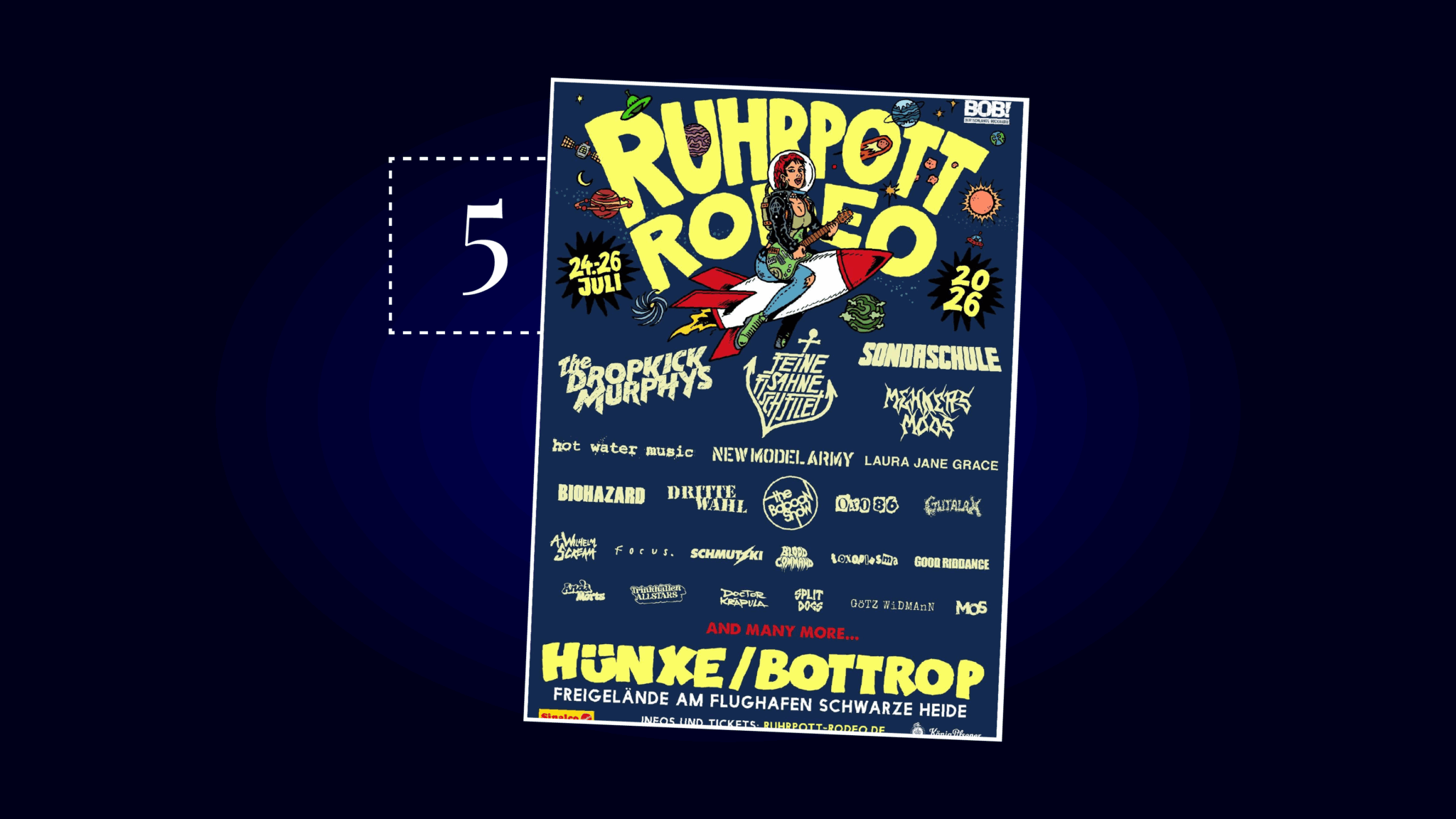 Tag 5: 2x2 Tickets für das Ruhrpott Rodeo 2026